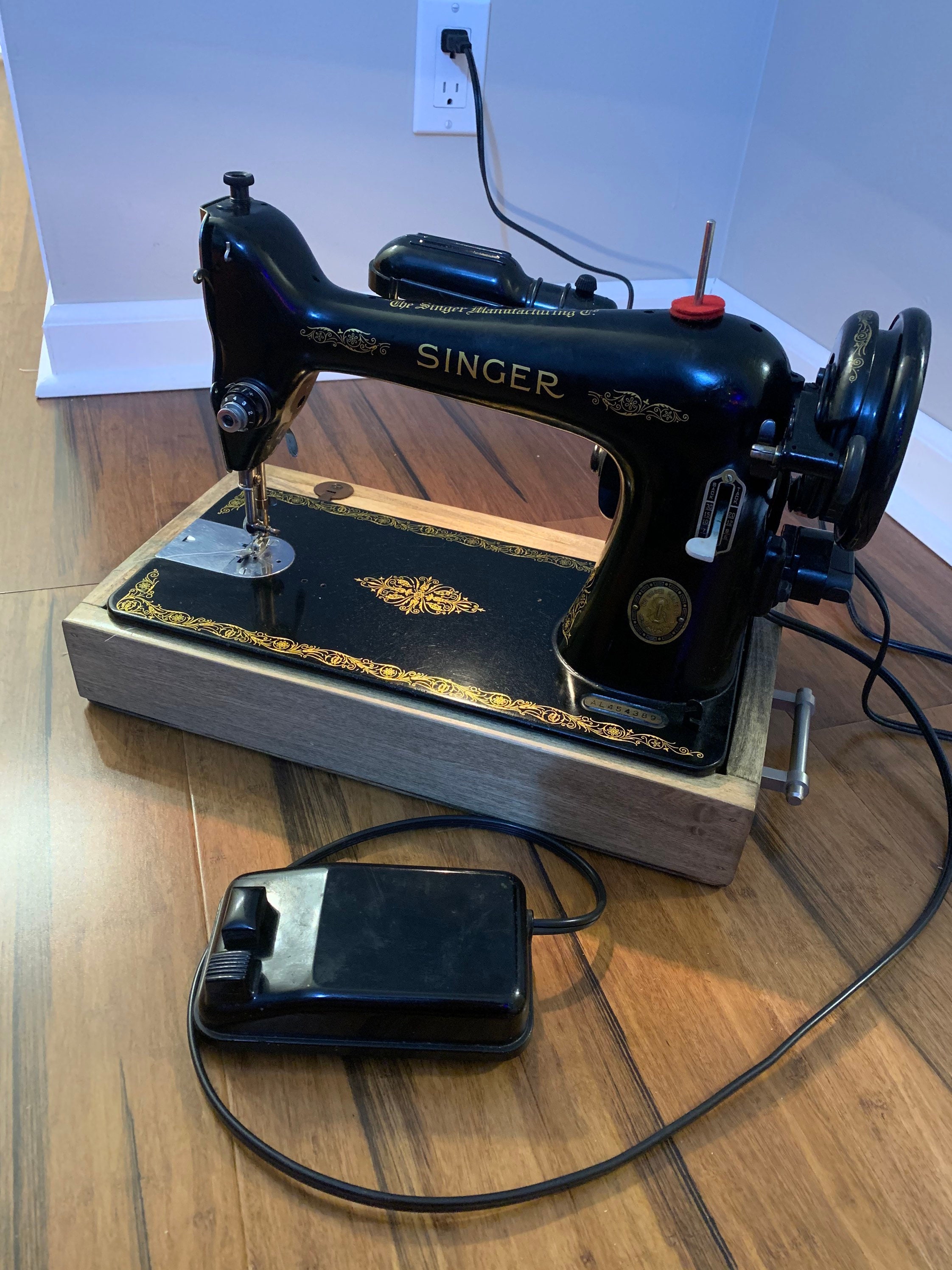 Vintage Singer Class 66 Sewing Machine, 1953 Singer, Sewing Machine ...