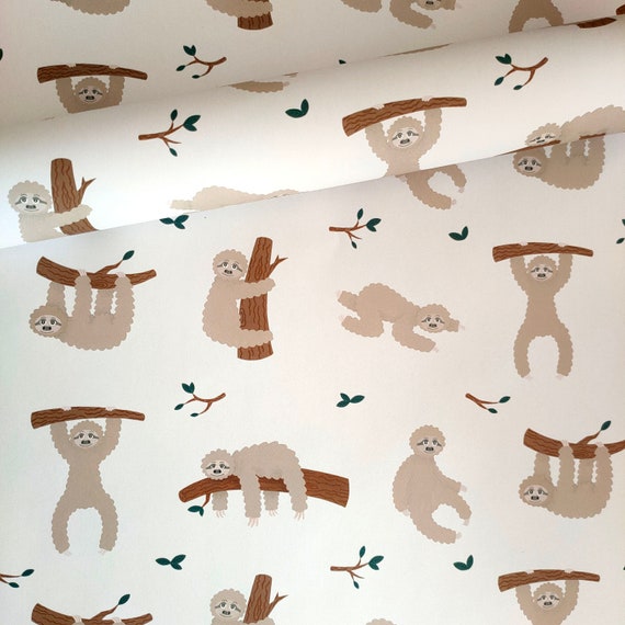 Sloth Wrapping Paper Sheet Sloth Lover Gift Jungle Animal | Etsy