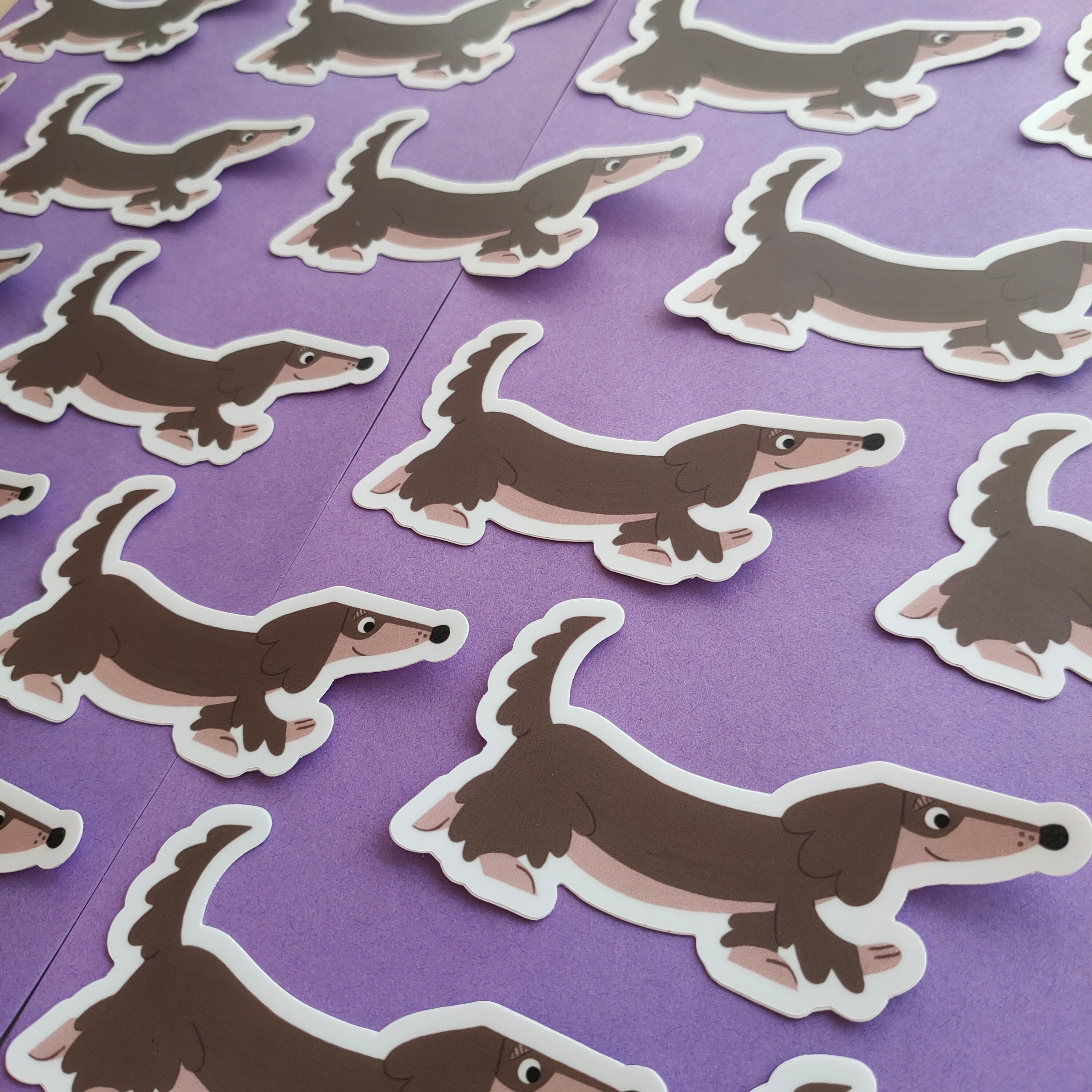 Sausage Dog Sticker, Dachshund Decal, Doxie Sticker, Dachshund Sticker ...