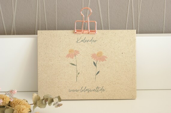 Perpetual Calendar DIN A5 Endless Birthday Calendar - Etsy