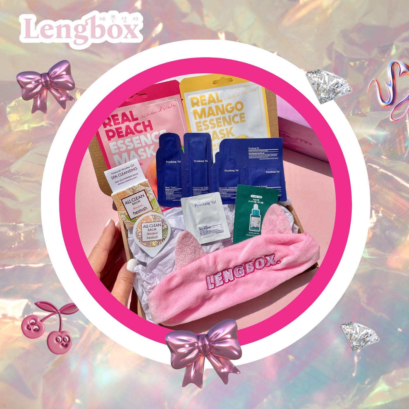 Korean Skincare Gift Box – K-beauty Self-care Set With Face Masks, Spa ...