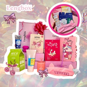 K beauty Selfcare Pamper Gift Box Set Lengbox Korean Skincare Radiance Glow Home Spa Package Etsy UK