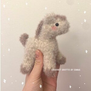 Fuzzy Foal Crochet Plushie - Etsy