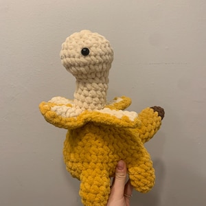Bananasaurus Crochet Plush — Made to Order - Etsy