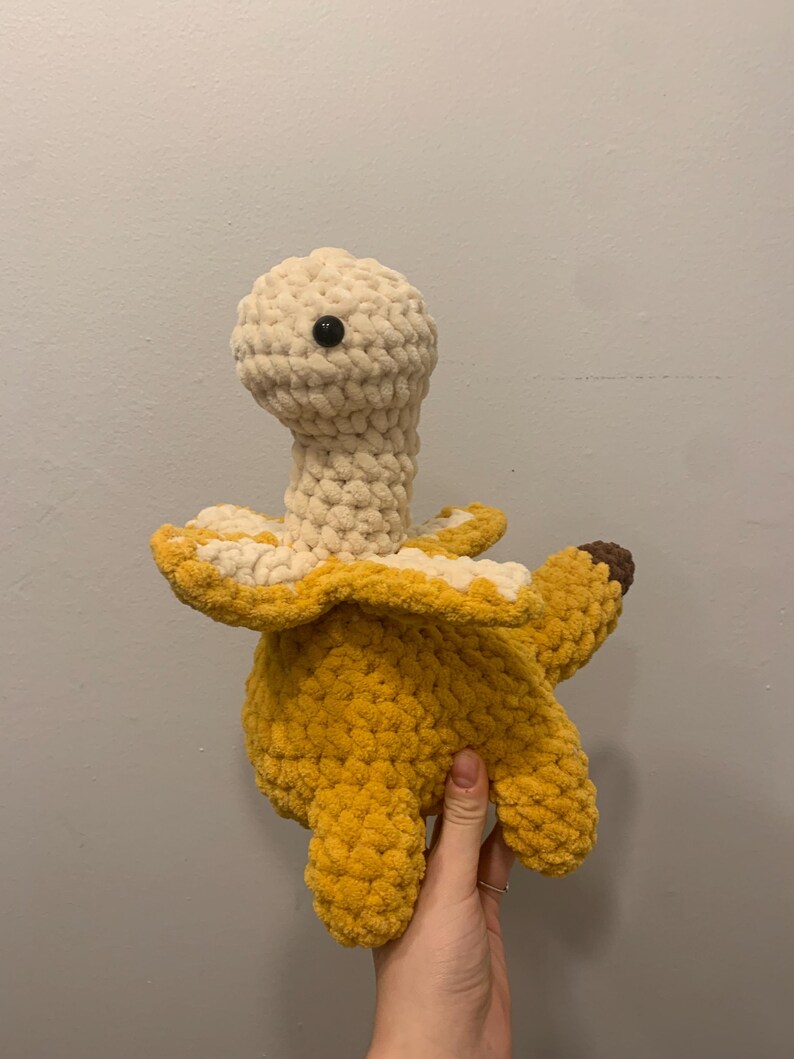 Bananasaurus Crochet Plush — Made to Order - Etsy