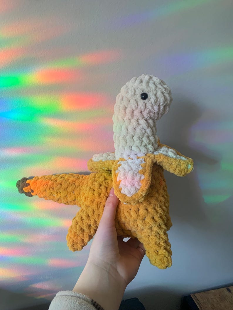 Bananasaurus Crochet Plush — Made to Order - Etsy