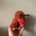 Chubby Hummingbird Crochet Plushie — Rufous Hummingbird - Etsy