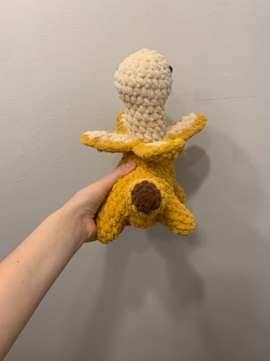 Dapper Bananasaurus Crochet Plushie — Made to Order - Etsy