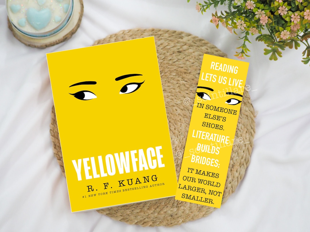 Yellowface Bookmark R.F. Kunag Bookmark Gift for Reader - Etsy