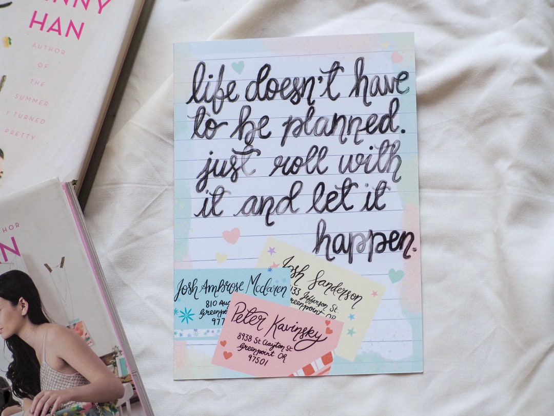 To All the Boys I've Loved Before 5x7 Art - Etsy