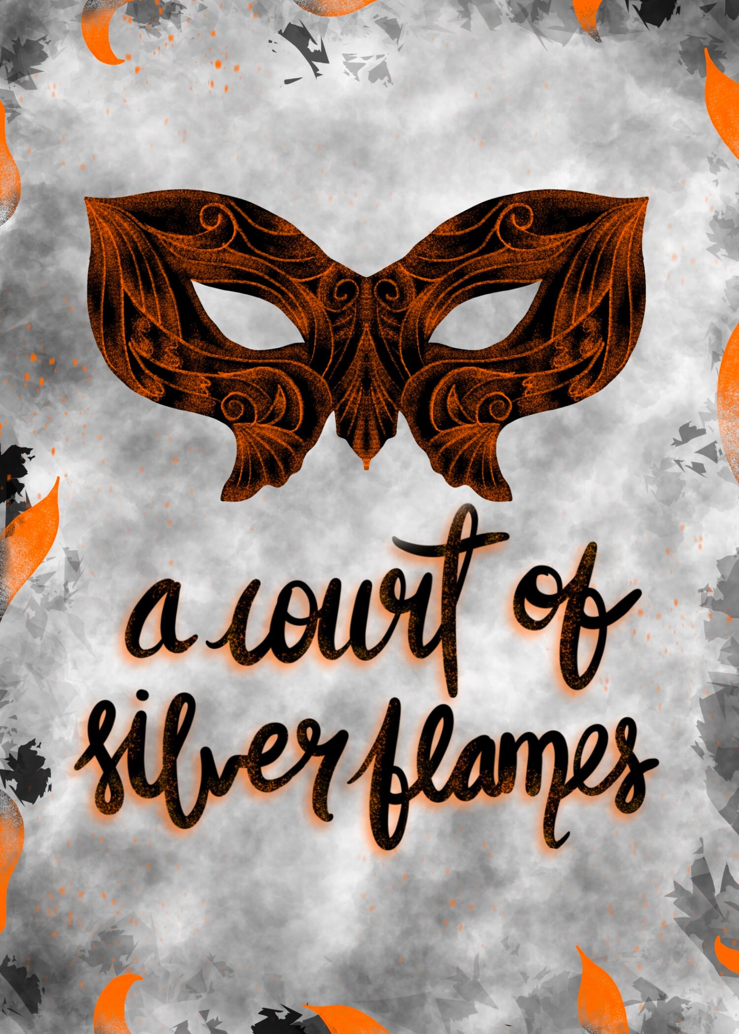 A Court of Silver Flames 5x7 Art Print Acosf - Etsy UK