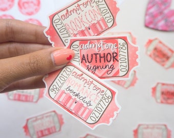 Bookclub Sticker - Etsy