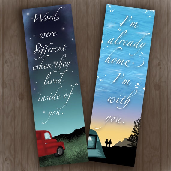 Aristotle and Dante Bookmark Set of 2 Bookmarks Stocking | Etsy