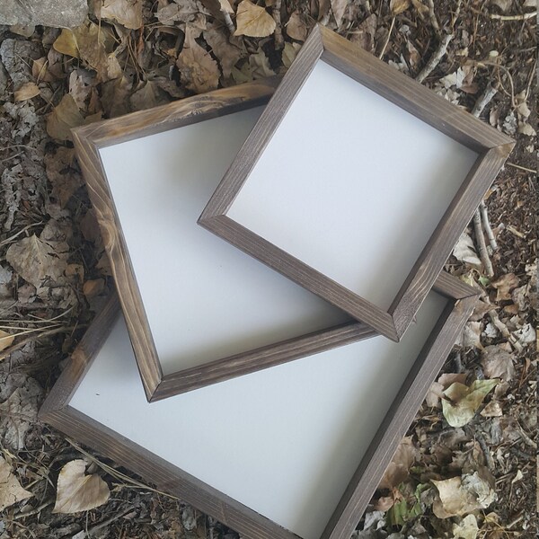 Square Wood Sign - Etsy