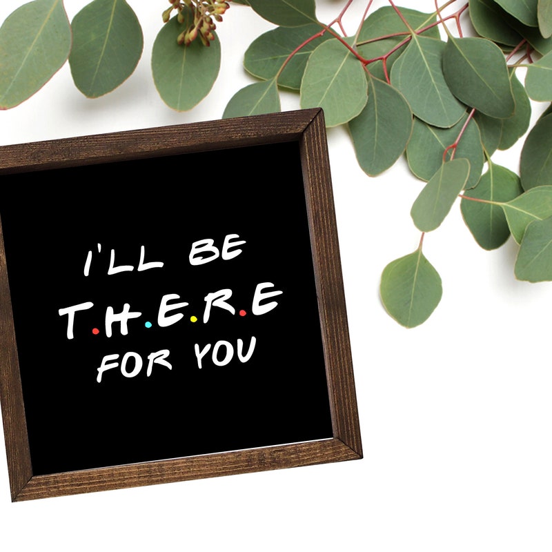 Friends Wood Sign - Etsy