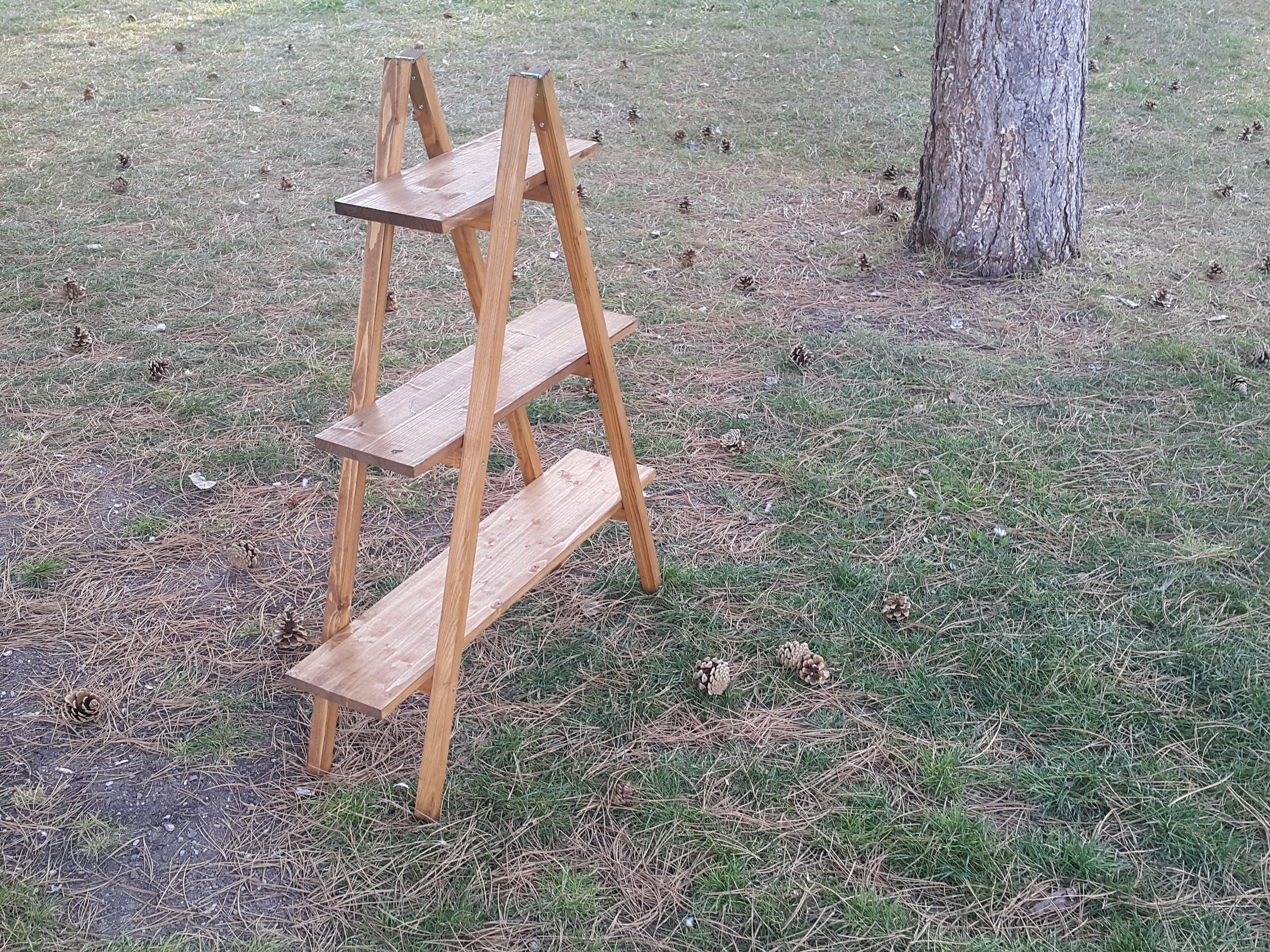 Wooden Display Ladder Cupcake Display Easy Storage - Etsy Canada