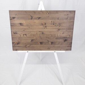 Solid Wood Easel for Wedding Signs, Elegant Floor Easel Stand for ...