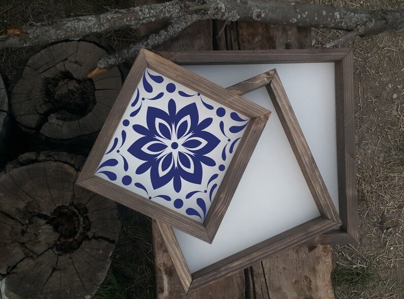 40% OFF Individual Mosaic Mini Signs Framed Wood Sign - Etsy