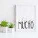 I Love You Mucho Wood Sign - Farmhouse Wall Art - Etsy