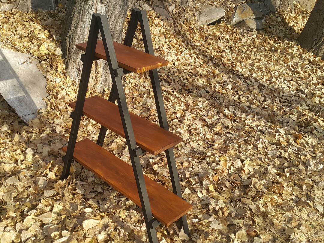 40% OFF Cascade Ladder Shelf -two Color Rustic Bookshelf - Rustic ...