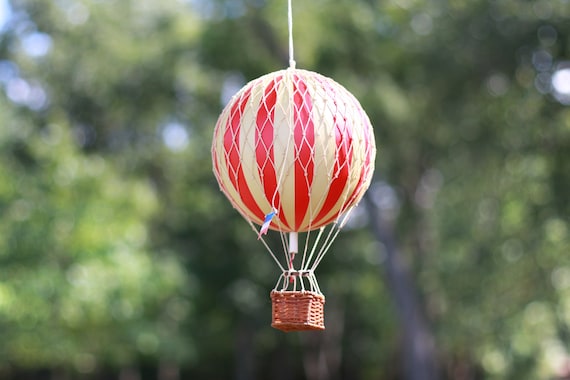 Handmade Hot Air Balloon Play Room Decor - Etsy