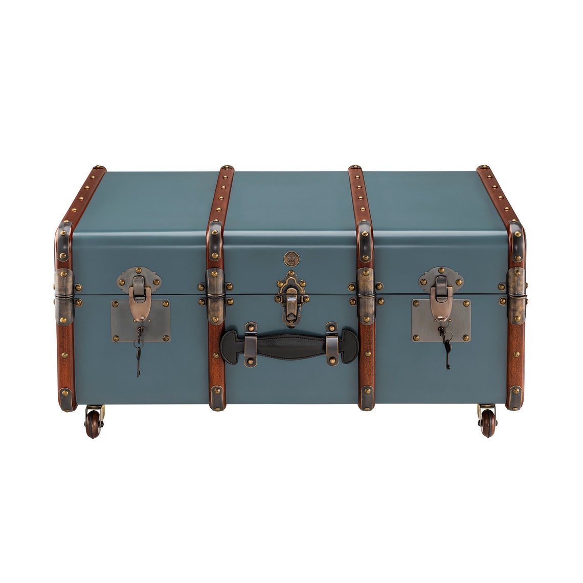 Handmade Living Room Wood Trunk Accent Table | Etsy