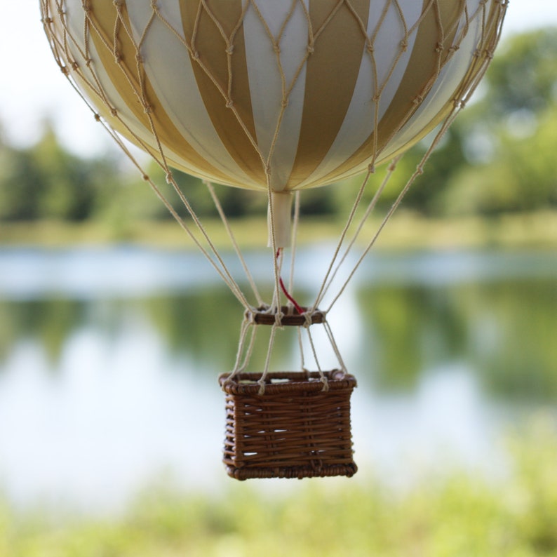 Handmade Hot Air Balloon Model Home Decor - Etsy