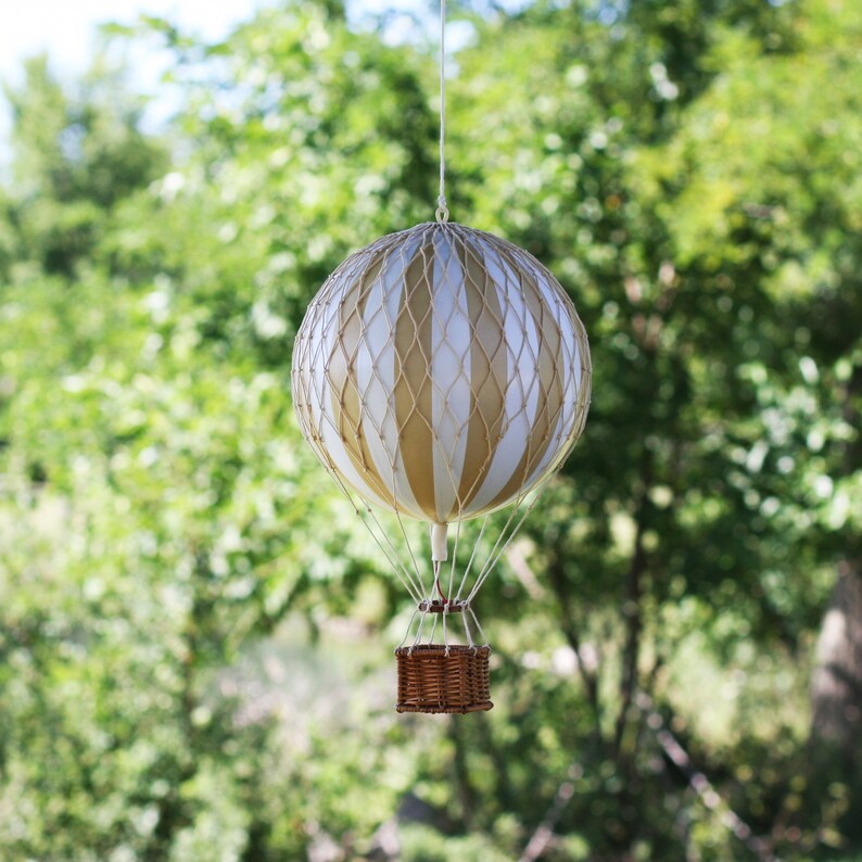 Handmade Hot Air Balloon Model Home Decor | Etsy