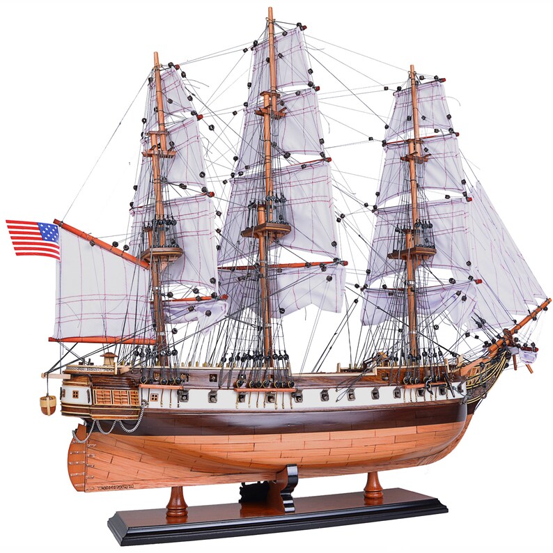 Exclusive Edition USS Constitution Sailing Ship - Etsy