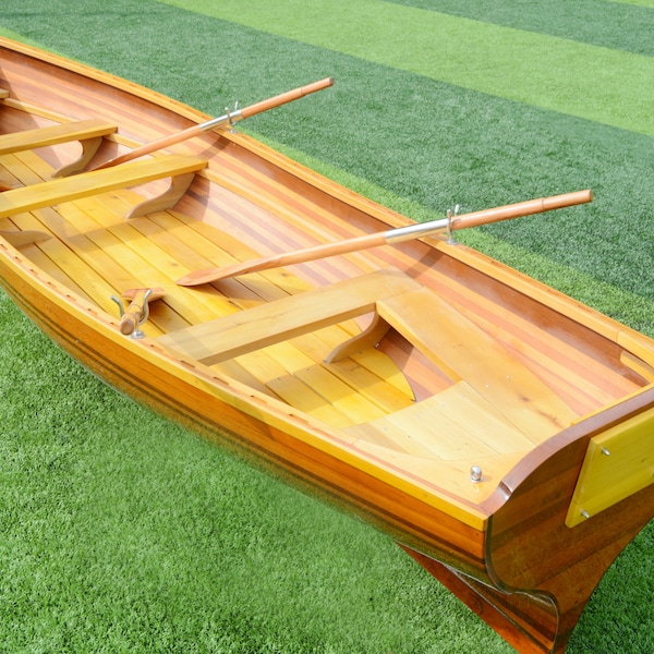 Wooden Row Boat - Etsy