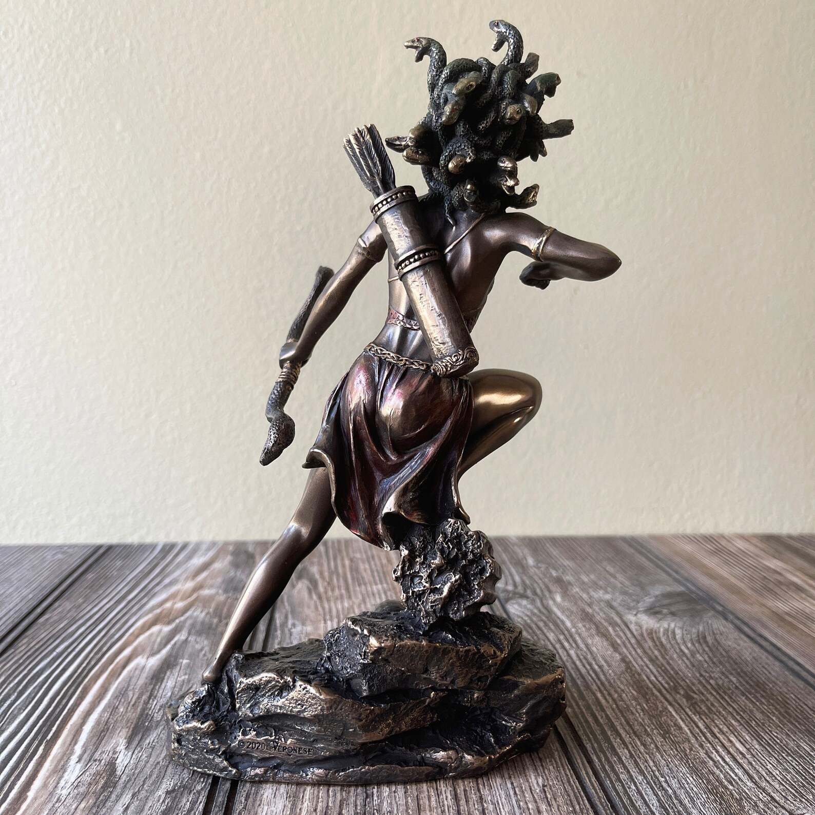 Greek Mythology Medusa Statute Custom Figurine | Etsy