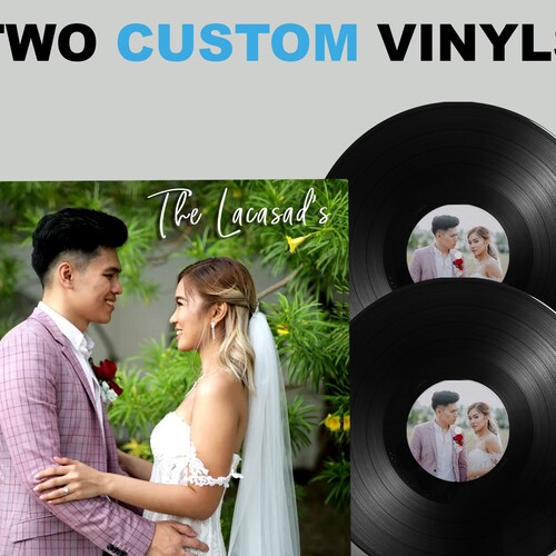 12 Vinyl Record Mixtape Two Sided Black Fully Custom - Etsy