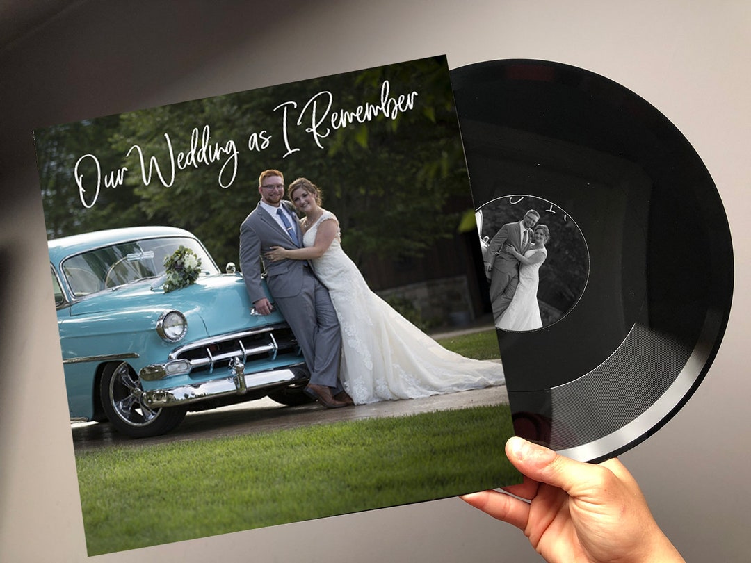 12" Custom Vinyl Wedding Record - Your Special Music Mixtape on Vinyl ...