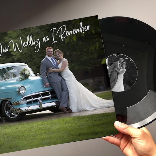 12 Custom Vinyl Wedding Record Your Special Music - Etsy