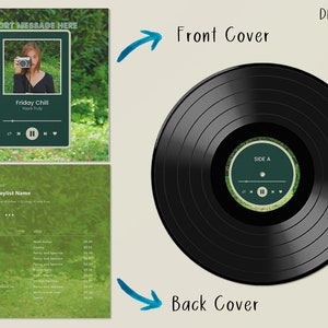 12" Custom Vinyl Playlist Mixtape Record - Fully Custom + Songs - Your ...