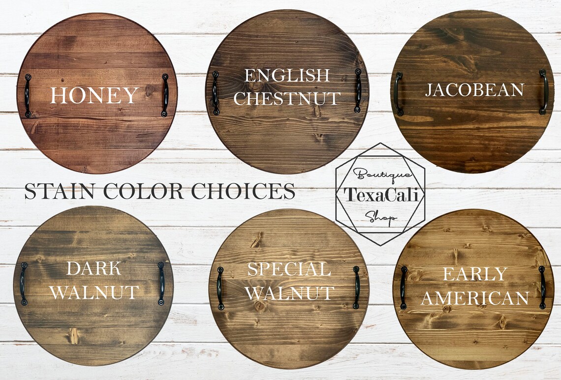 Personalized Serving Tray Personalized Tray Round Wood Tray - Etsy