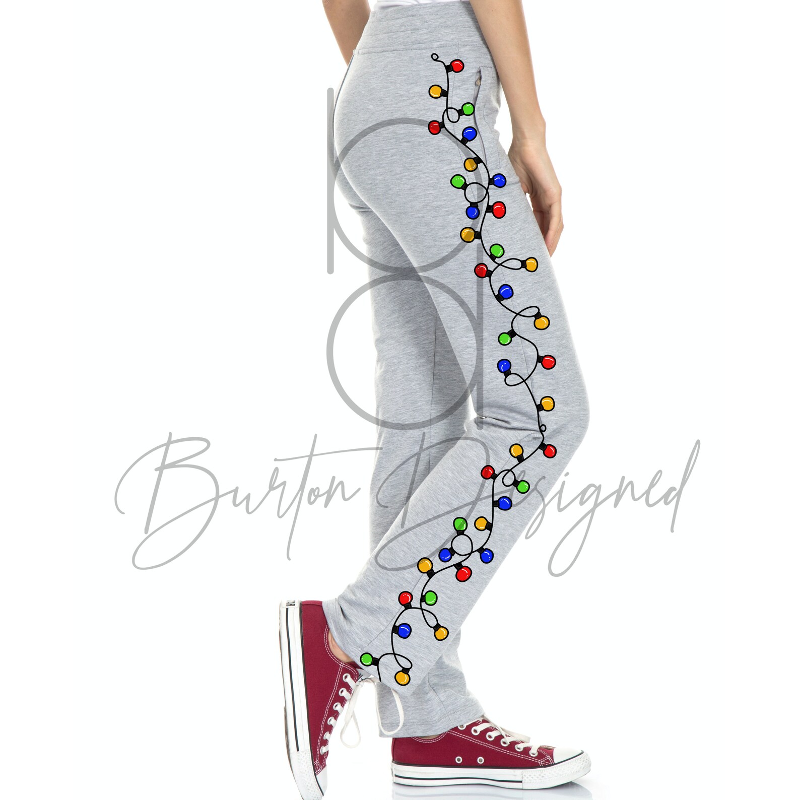 Christmas Lights Ad-on Sleeve Designs Sublimation Ad-on PNG - Etsy