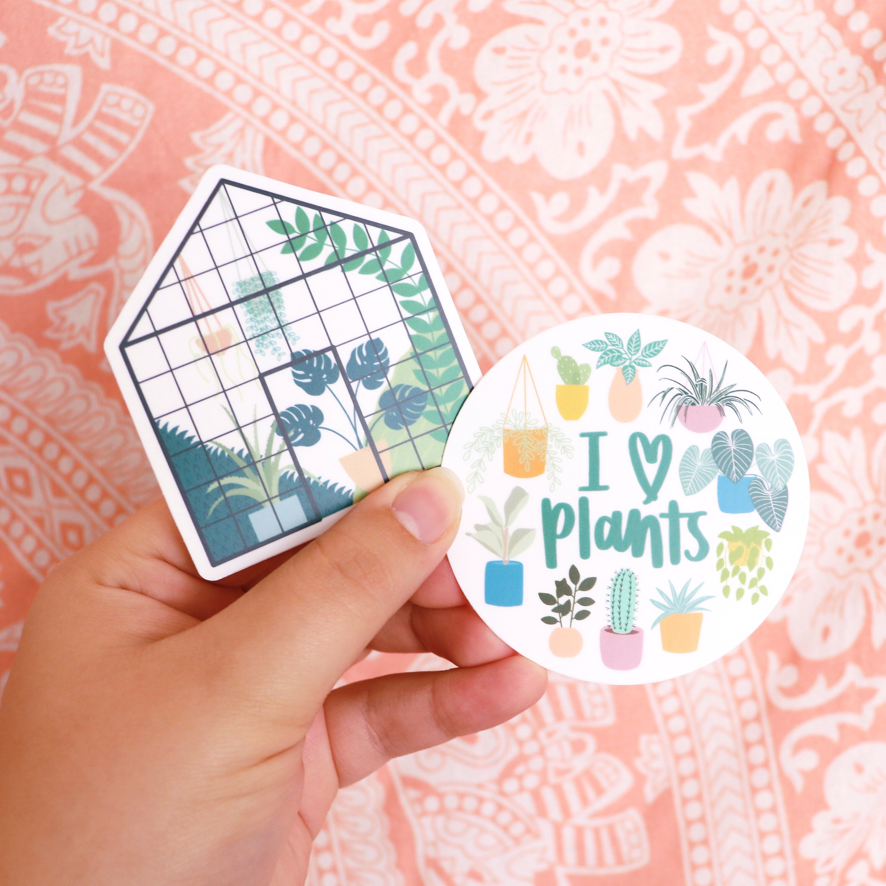 Greenhouse Sticker // Vinyl Matte Sticker Waterproof | Etsy