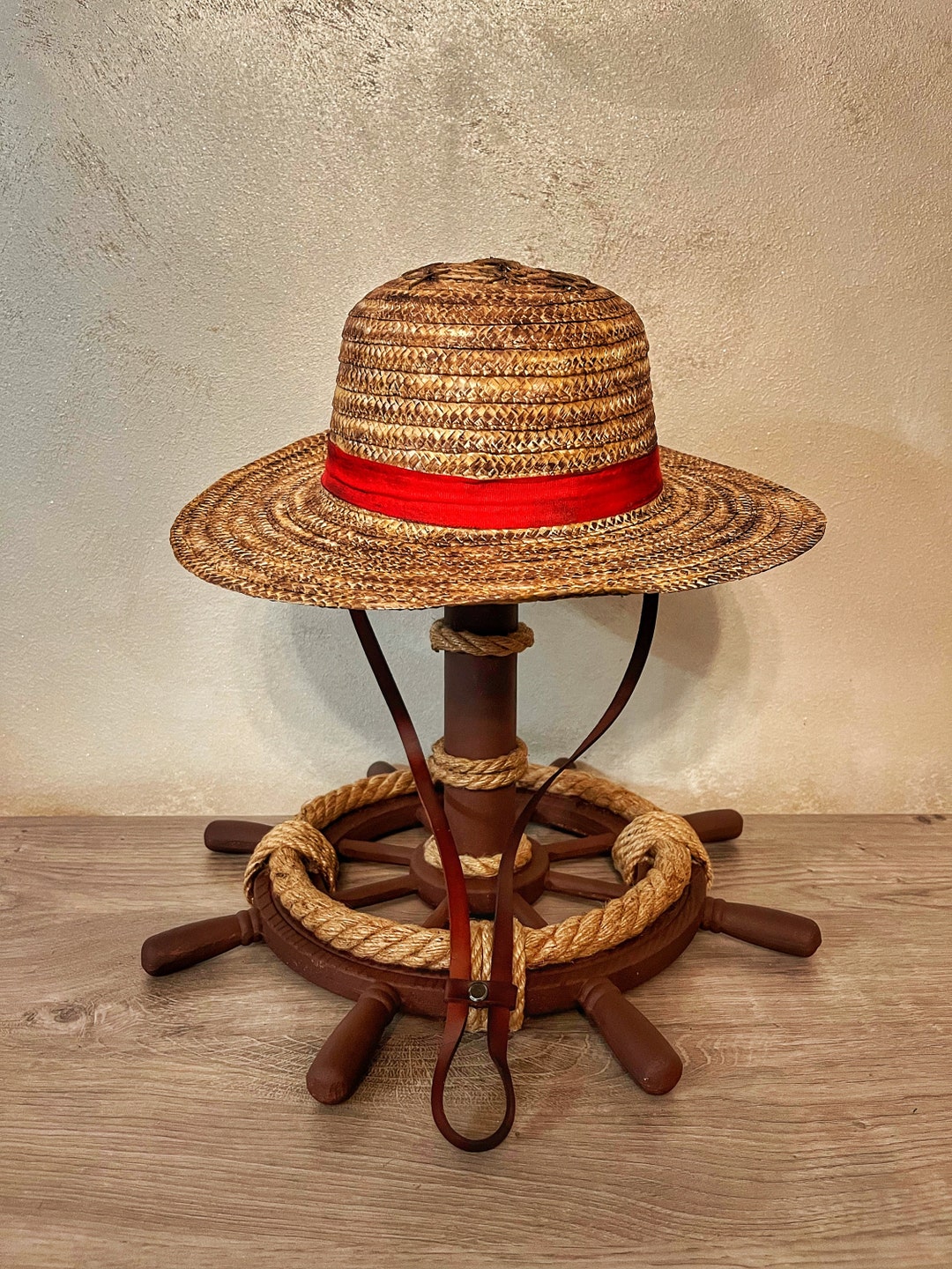One Piece Monkey D. Luffy Cosplay Hat Rufy (handmade) Limited Series - Etsy