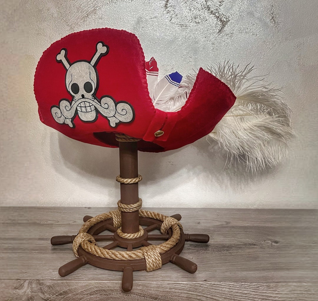 One Piece Gol D. Roger Hat - Custom Cosplay (handmade) Limited Edition ...