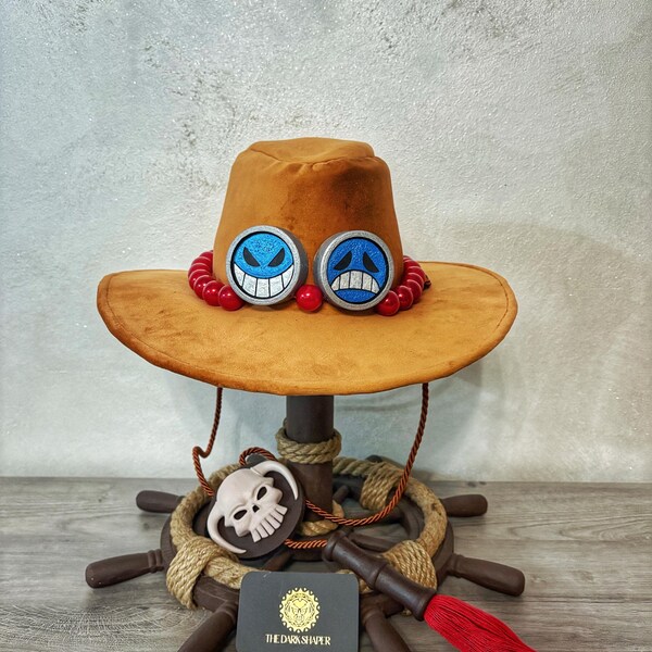 One Piece Ace Hat - Etsy