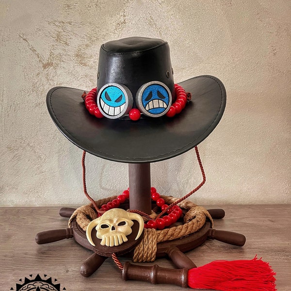 One Piece Ace Necklace - Etsy