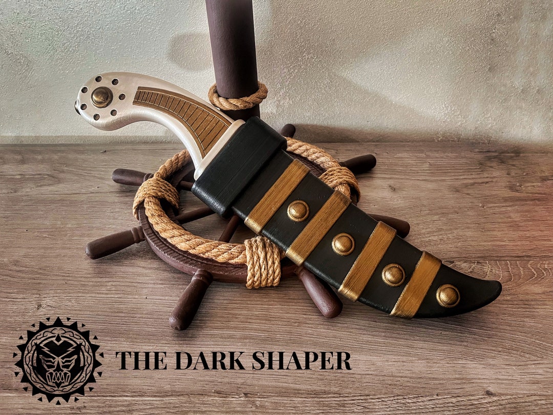 One Piece Portgas D. Ace Dagger Strong World Cosplay handmade Limited ...