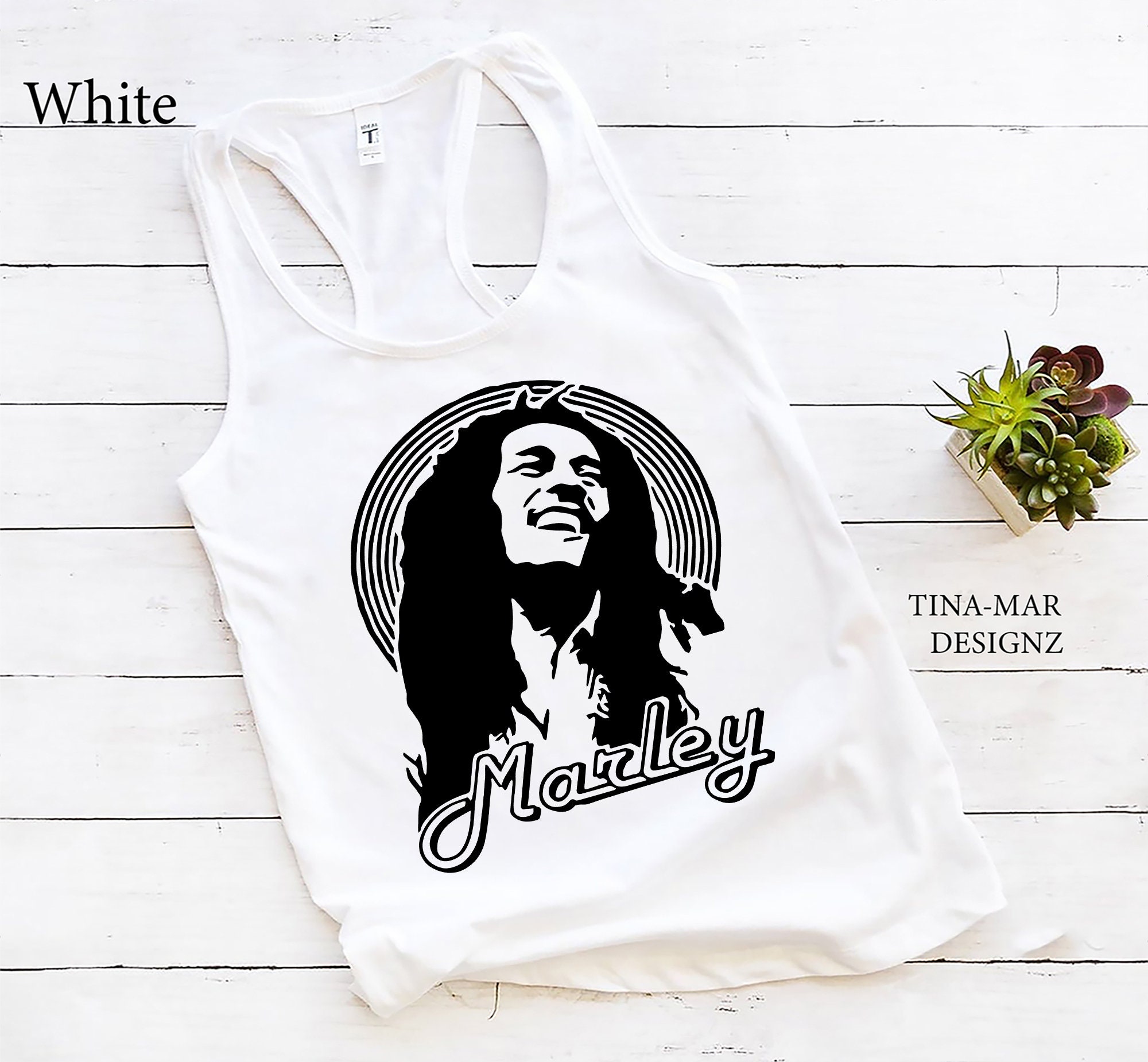 Marley Solo Tank TopBob Marley Tank TopReggae Music Tank | Etsy