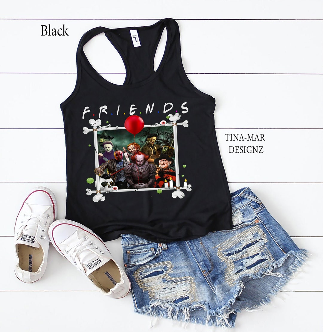FRIEND Halloween Horror Tank Tophalloween Tank Topjason Michael ...