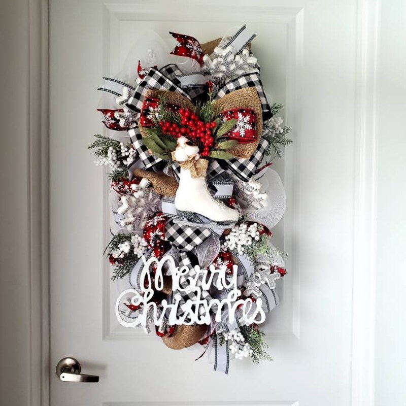 January Door Swag - Etsy