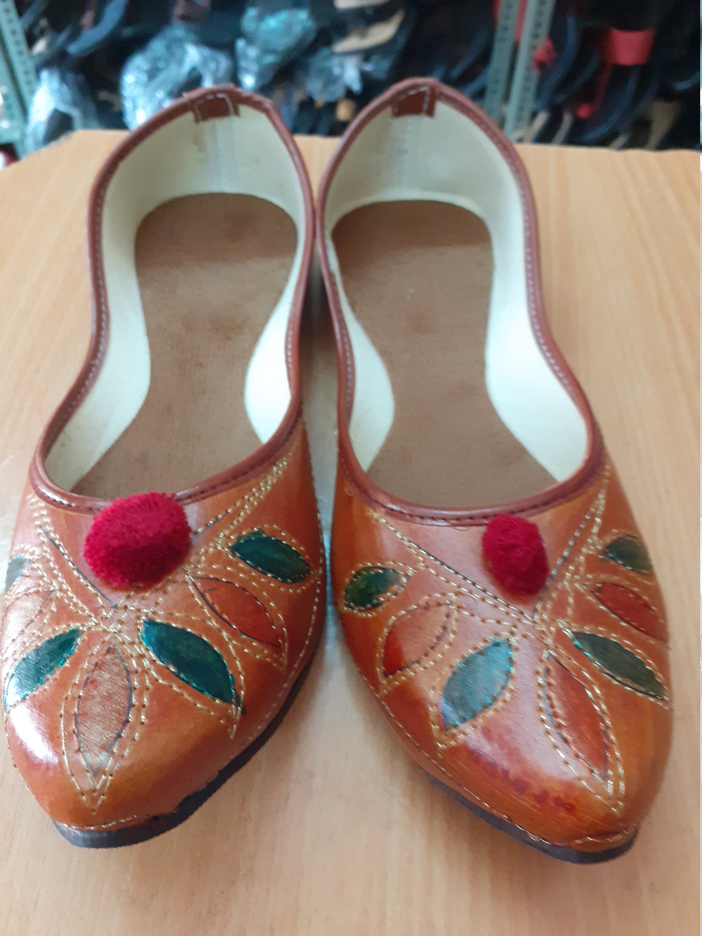 Mojari for Indian Women's Ethnic Moajri Shoes for Women - Etsy