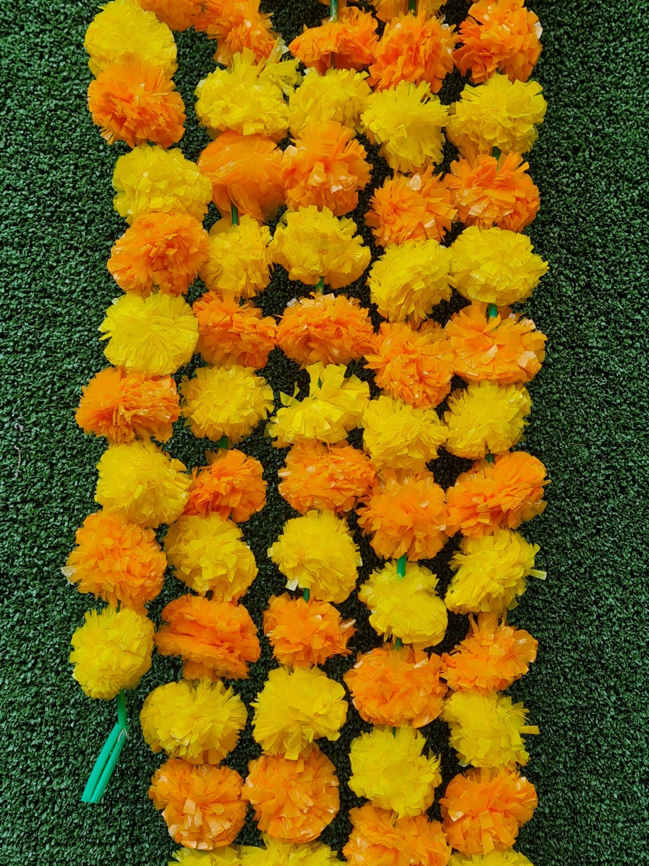 10 Woolen Kites 20 Marigold Garland 30 Pom Pom String - Etsy