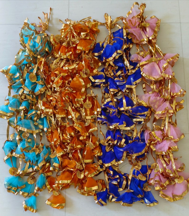 200 Strings FREE SHIPPING Multicolor Indian Wedding Decoration Strings ...