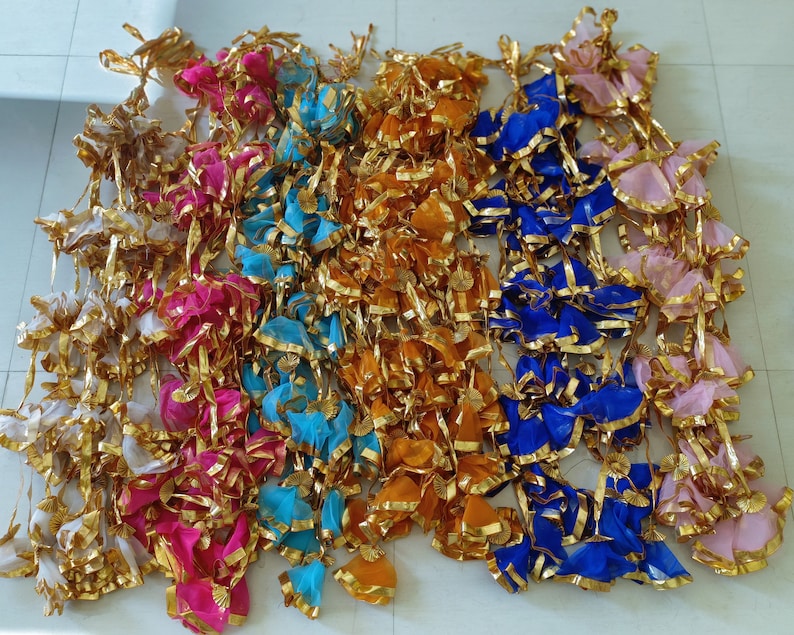 200 Strings FREE SHIPPING Multicolor Indian Wedding Decoration Strings ...